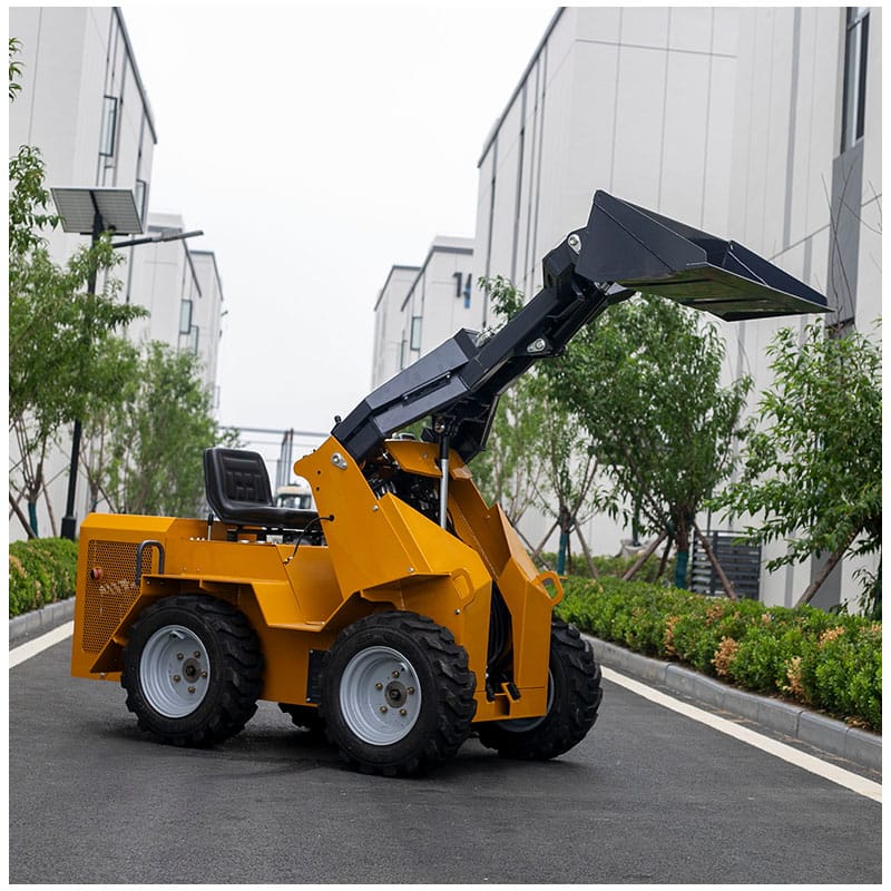 Hot Small Skid Steer Loader For Sale Electric wheel loader - Total ...